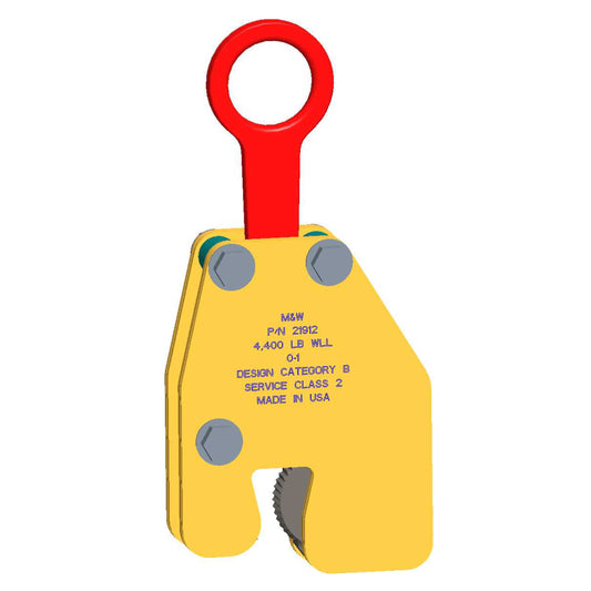M&W Vertical Plate Clamps | M&W Vertical Plate Lifting Clamps | USCC