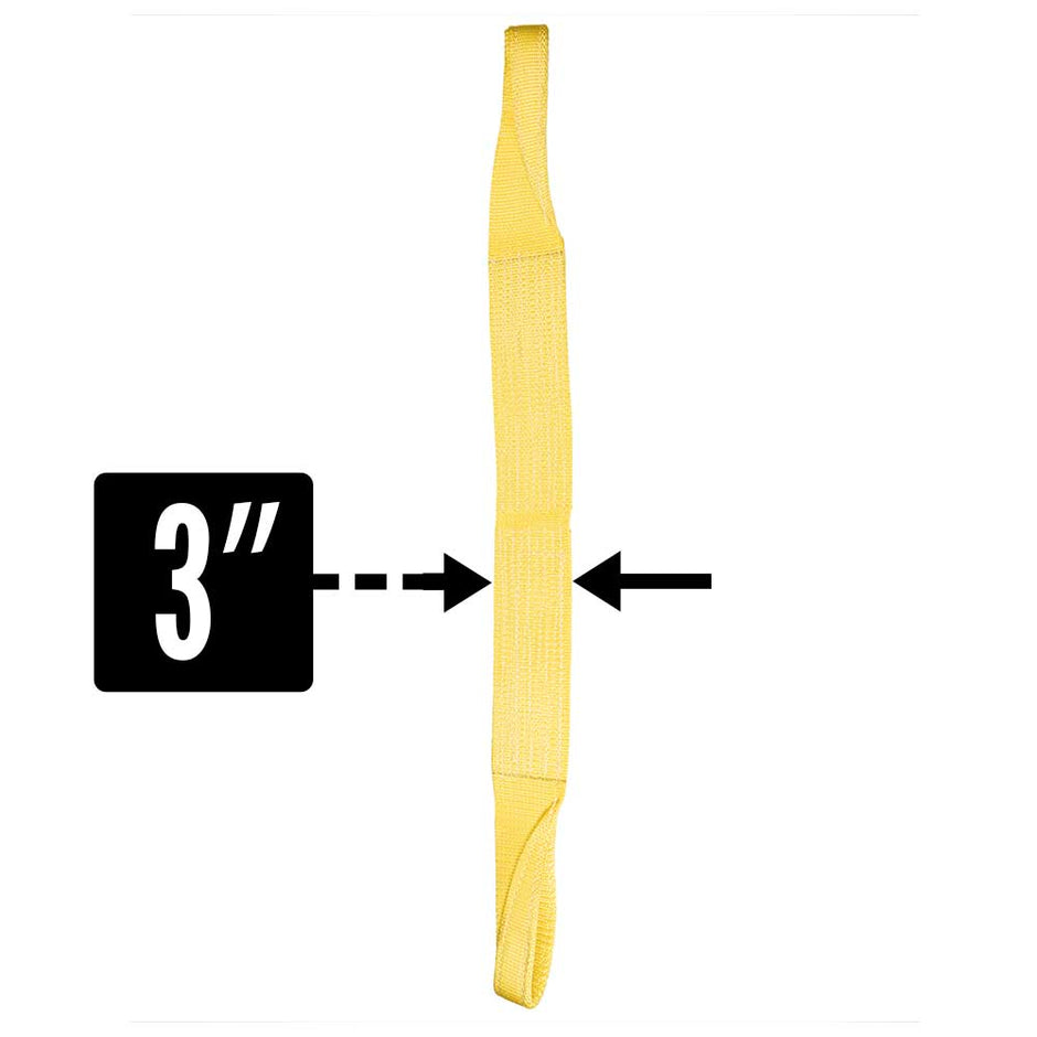 Flat Webbing Slings | Type 3 Eye to Eye Slings