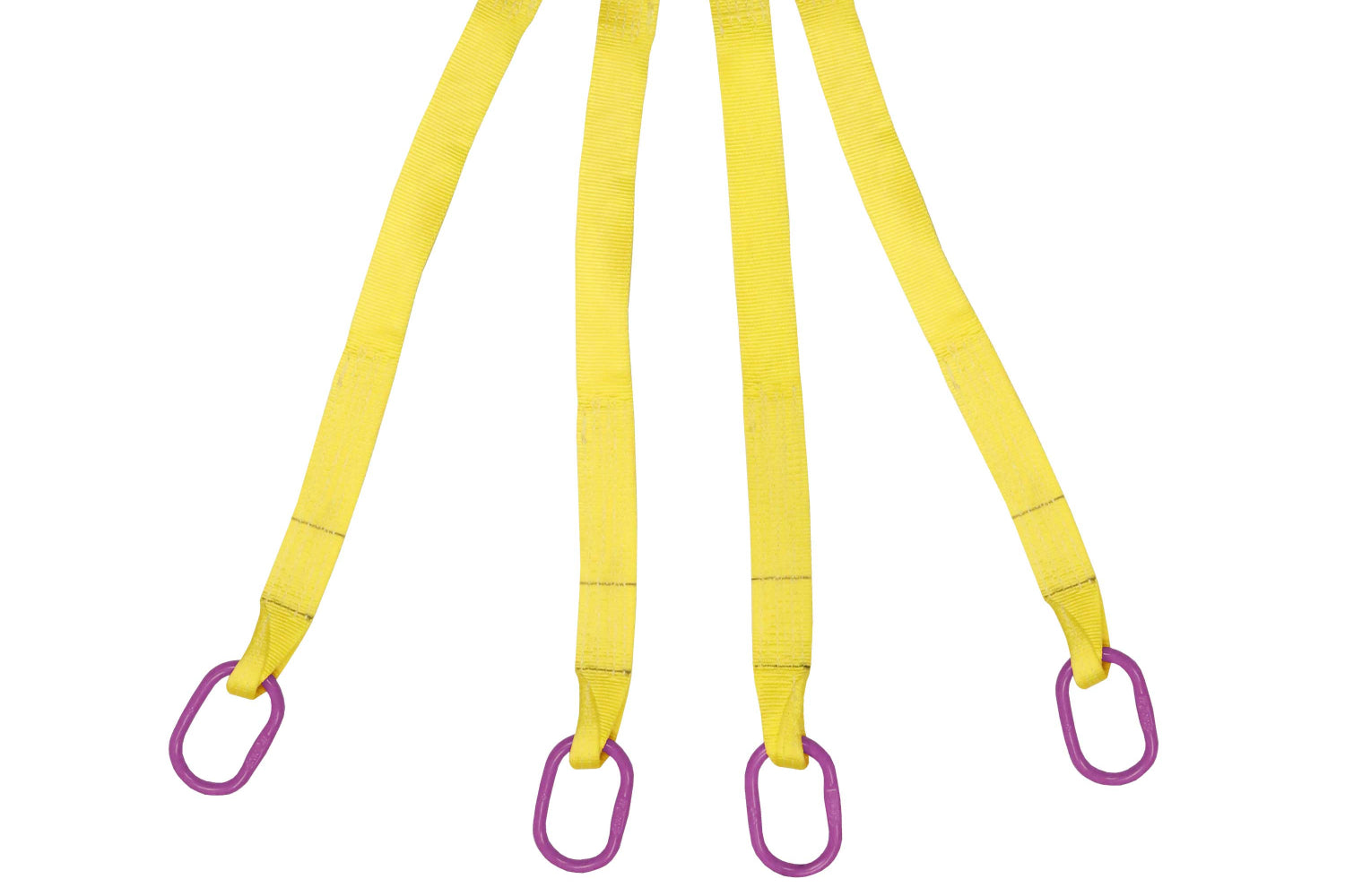 12" x 24' Nylon Lifting Strap | Reinforced Straight Eye & Eye | 4 Ply