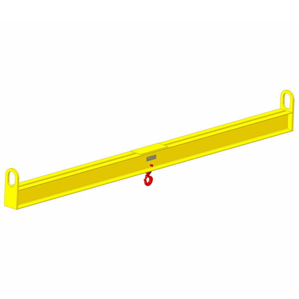 Twin Hoist Lifting Beam - 4,000 Lb. Capacity - 10' Max Spread