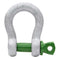 3/4" Van Beest Green Pin® G-4161 Screw Pin Anchor Shackle - 4.75 Ton