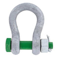 2-1/4" Green Pin® G-4163 Bolt Type Anchor Shackle - 42.5 Ton