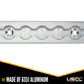 12' Heavy Duty Airline-Style L-Track | Aluminum