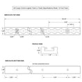 12' Heavy Duty Airline-Style L-Track | Aluminum