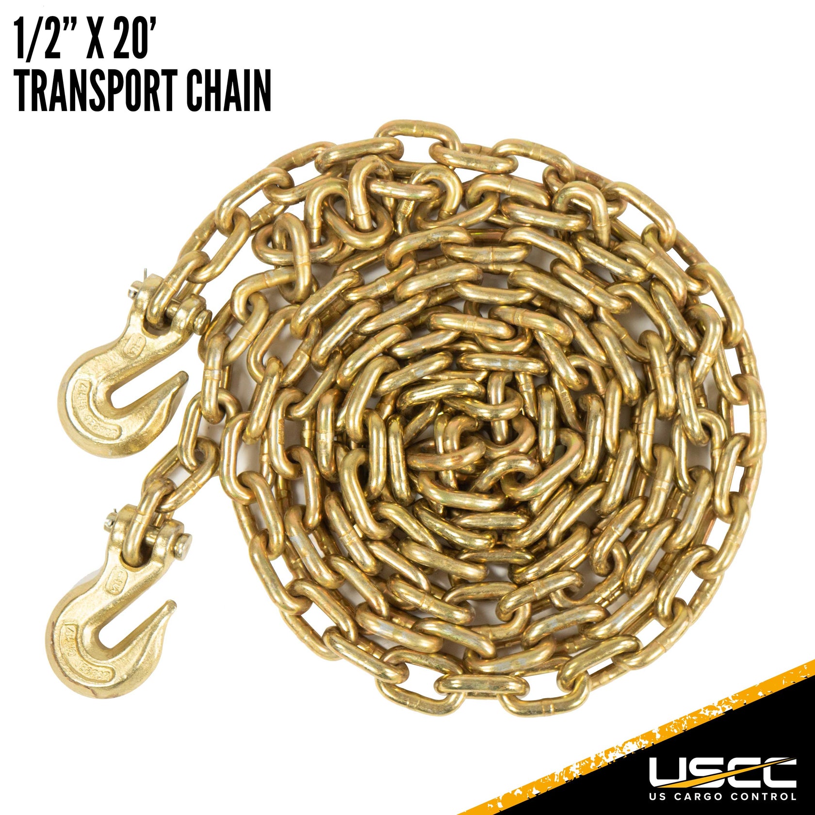 Grade 70 1/2" x 20' Chain and Binder Kit | US Cargo Control