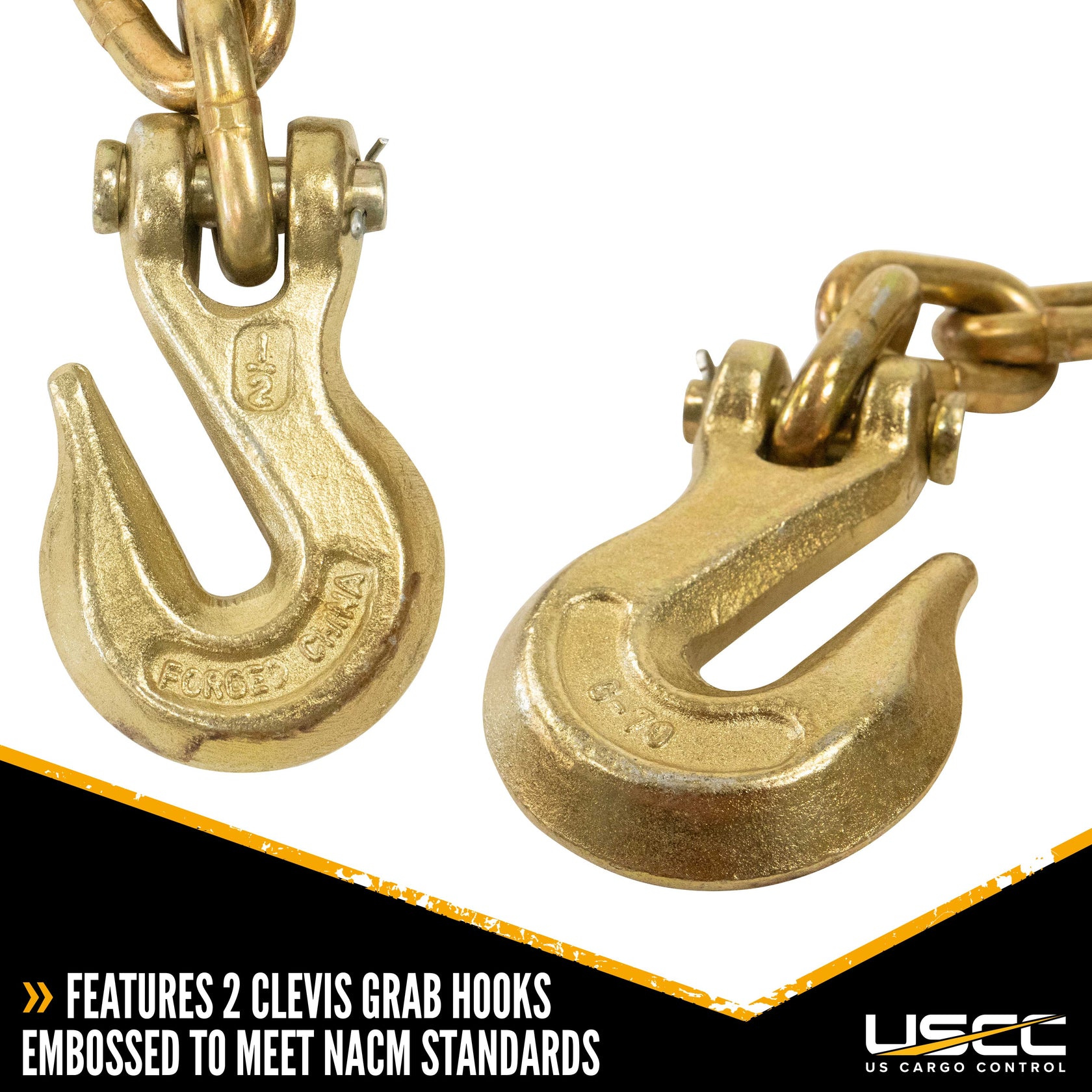 1/2" x 20' Grade 70 Transport Chain | G70 Chain Tie Down