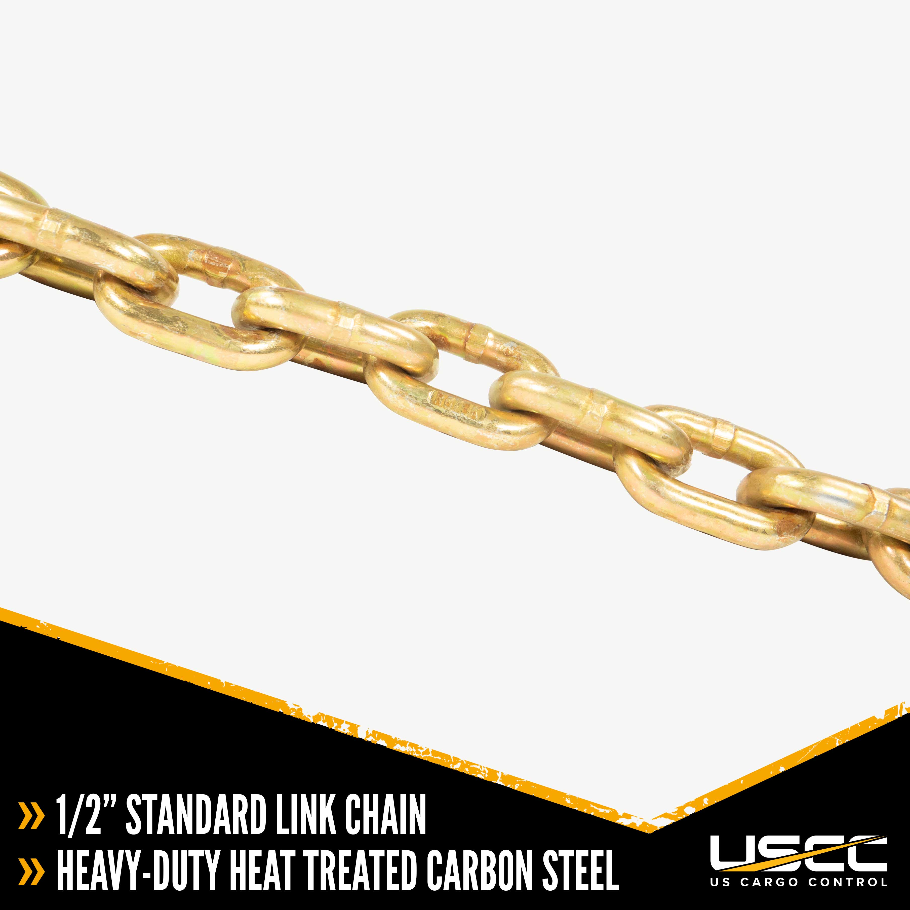 1/2" x 200' Transport Chain Drum Grade 70 | US Cargo Control