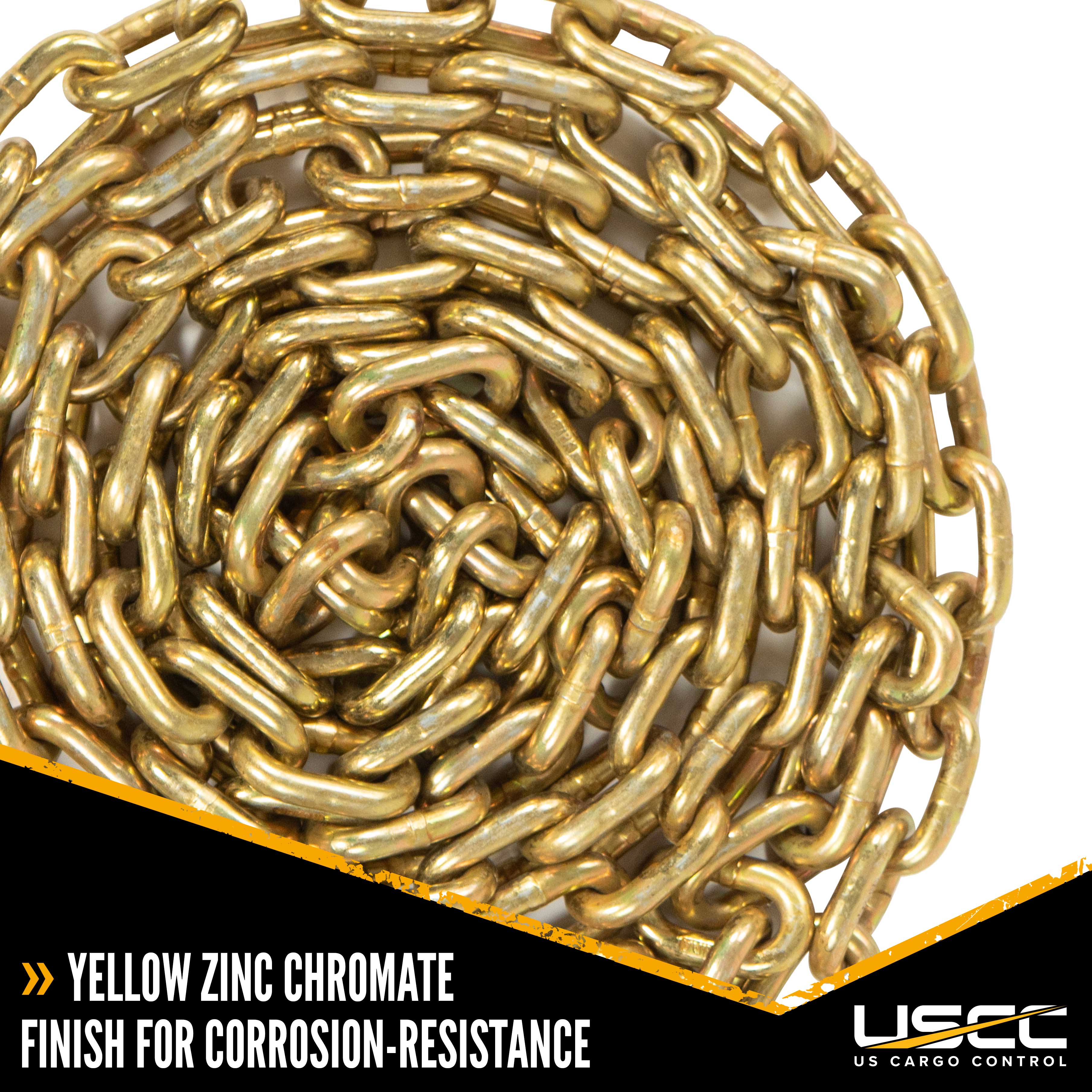 1/2" x 200' Transport Chain Drum Grade 70 | US Cargo Control
