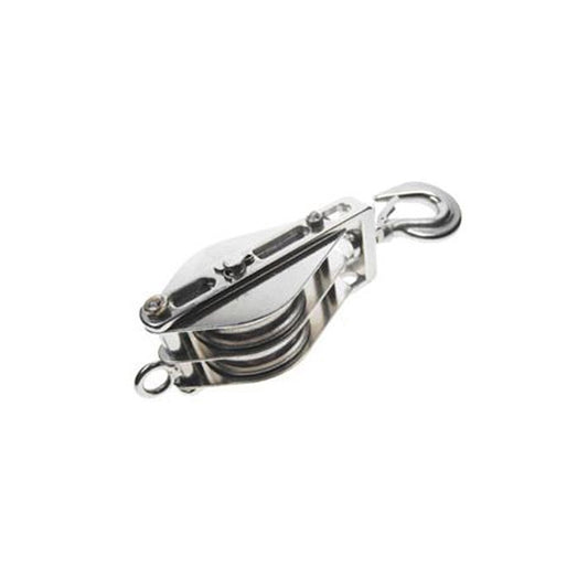 Double Swivel Block w/ Hook Stainless Steel Type 304