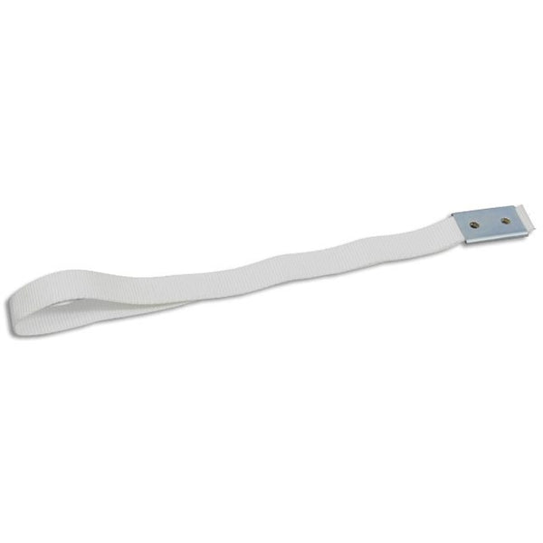 Door Pulls - 36" Overhead Door Handle Strap w/ Galvanized Steel Clip