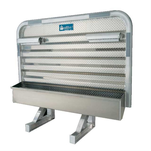 Headache Rack for Semi - 68"H x 80"W Merritt® Rack w/ 2 Chain Racks