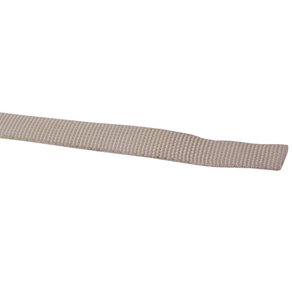 White Polyester Web - 1" 4.5K Cargo Webbing
