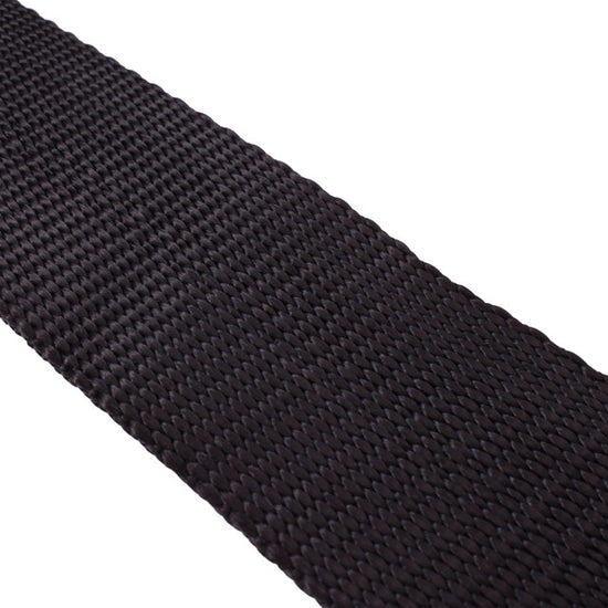 Black Polyester Web - 2" 12K Cargo Webbing