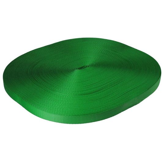 Green Webbing | Green Polyester Webbing