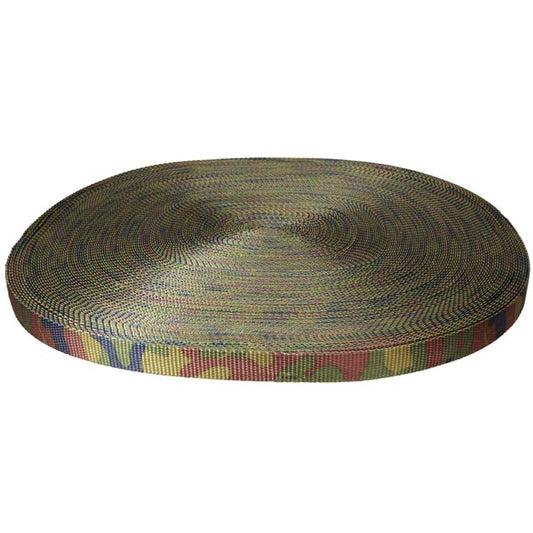 Camo Polyester Webbing | Camouflage Cargo Web