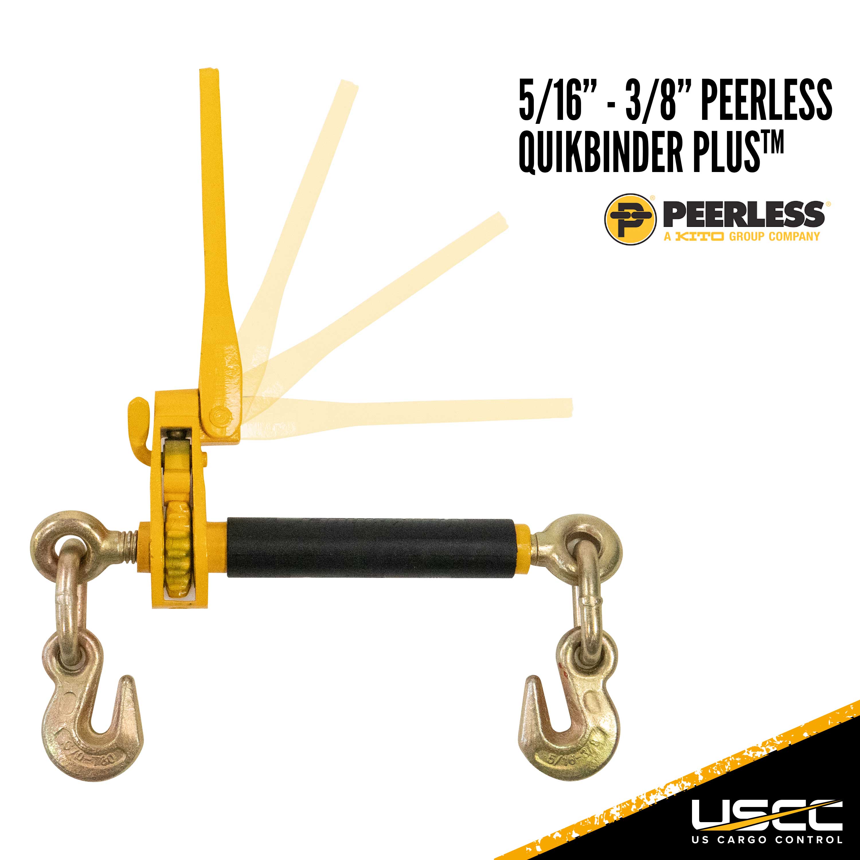 3/8" x 20' Transport Chain & Binder Kit | Peerless QuikBinder Plus