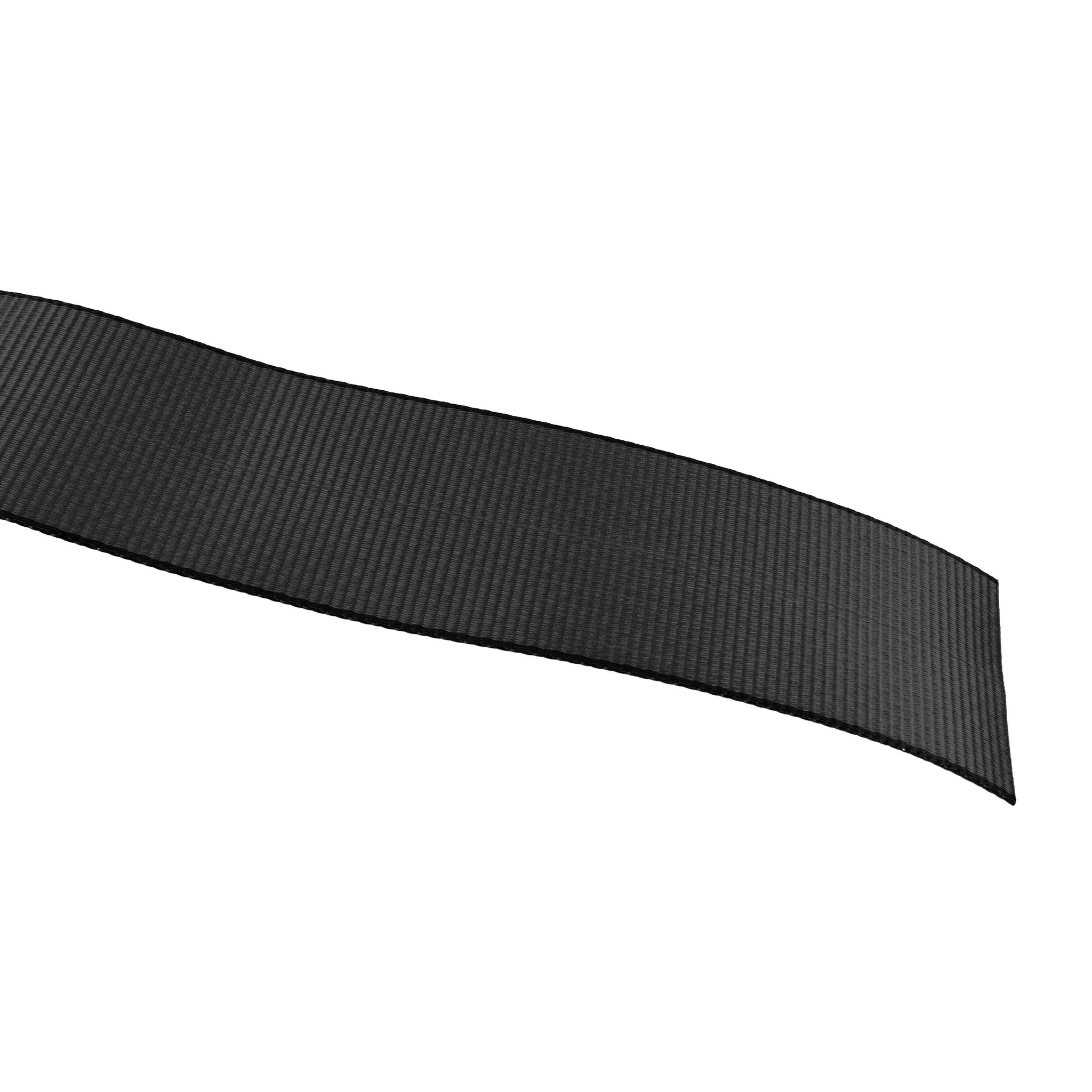 Black Polyester Web - 4" 20K Cargo Webbing