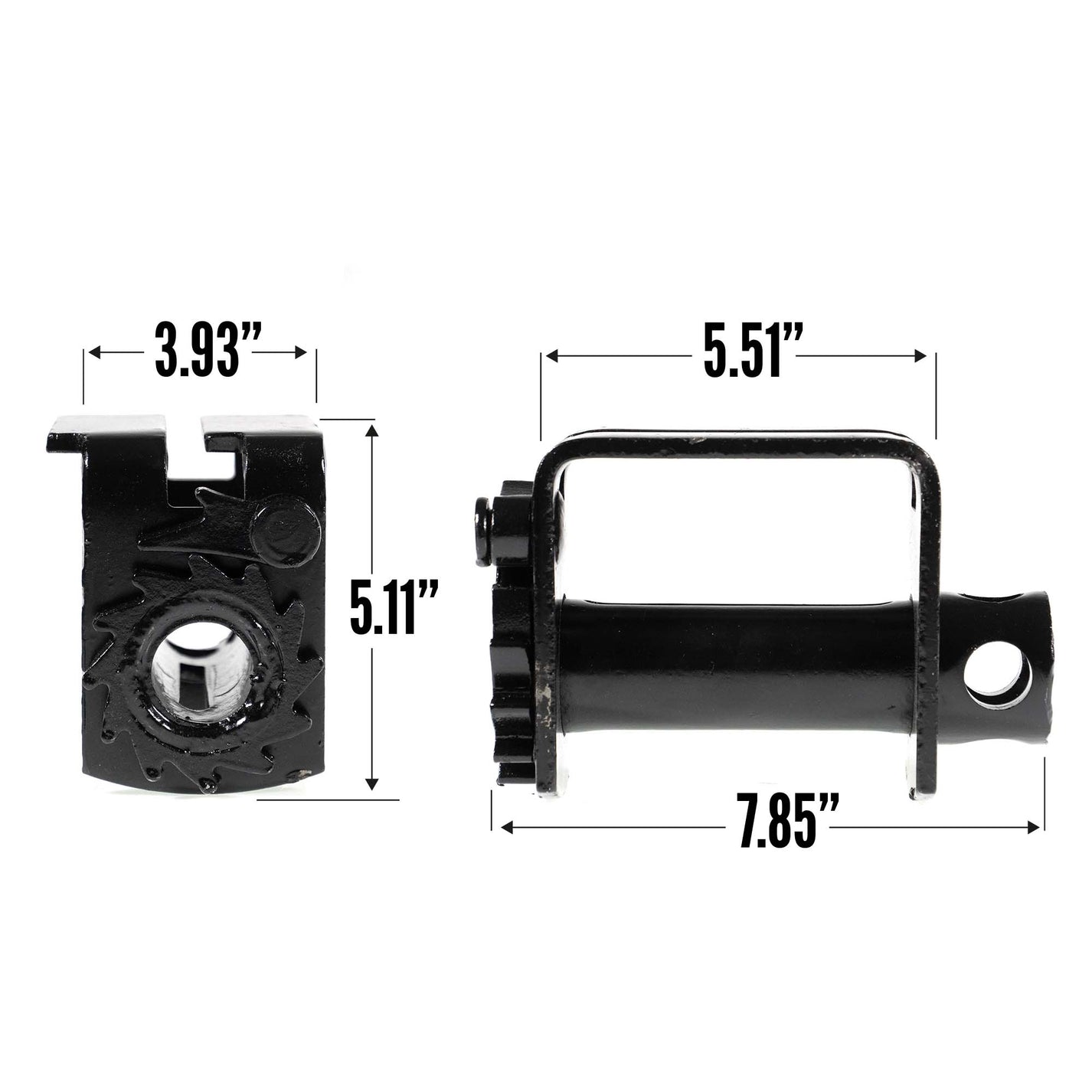 4" Low Profile Double L Track Sliding Winch | Sliding Trailer Winches