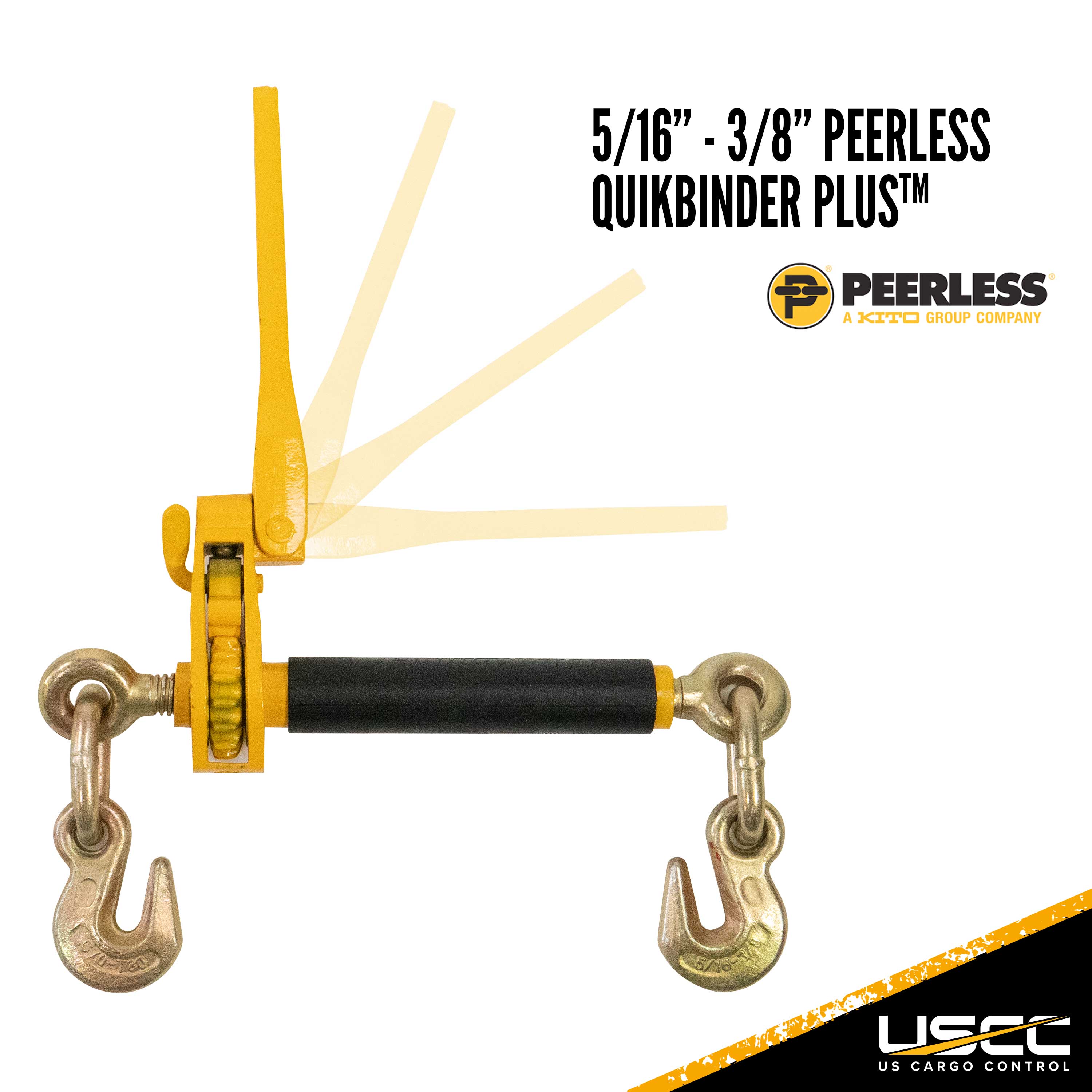 Grade 70 5/16" x 16' Chain and Binder Kit | US Cargo Control