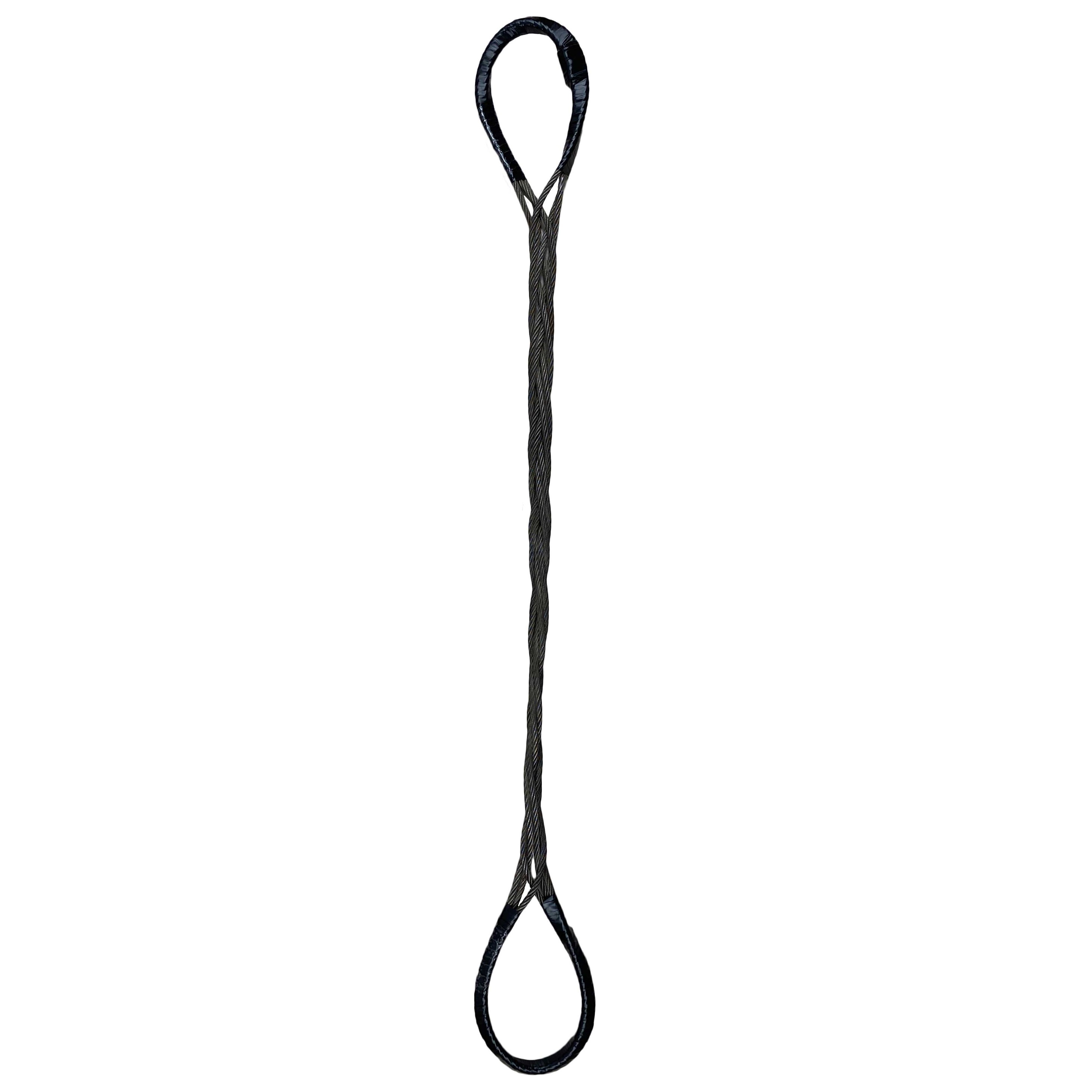 5/8" x 6' Six Part Braided Wire Rope Sling