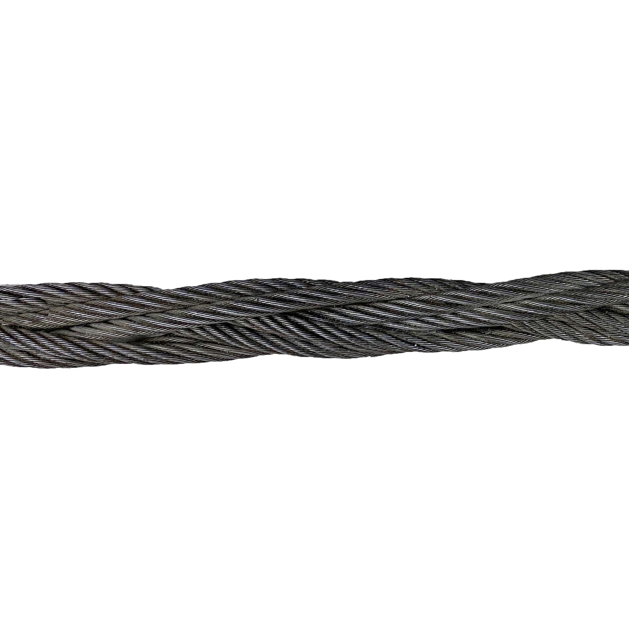 1/2" x 10' Six Part Braided Wire Rope Sling