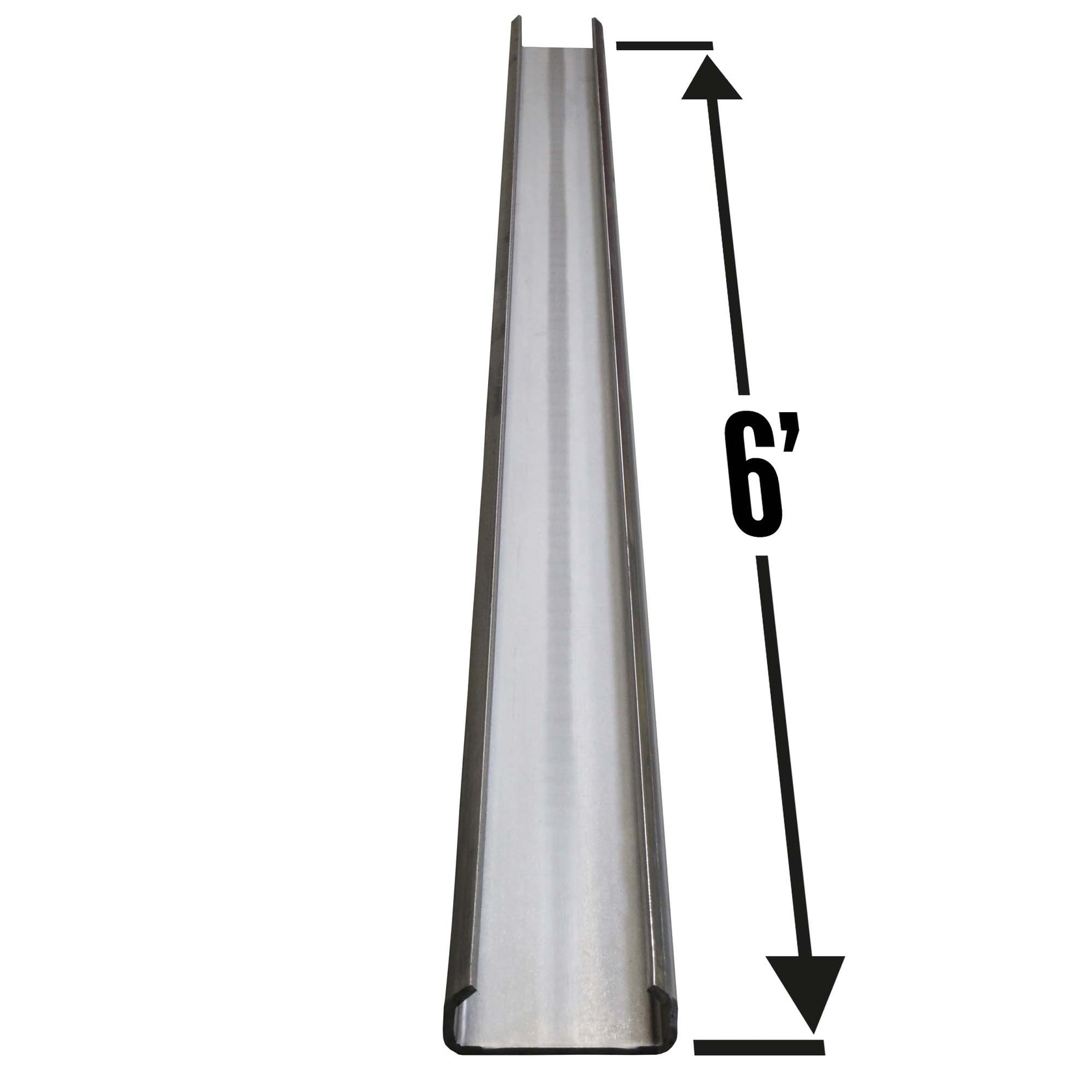 Sliding Winch Track - 6' Steel Sliding Winch Track | C Track Steel