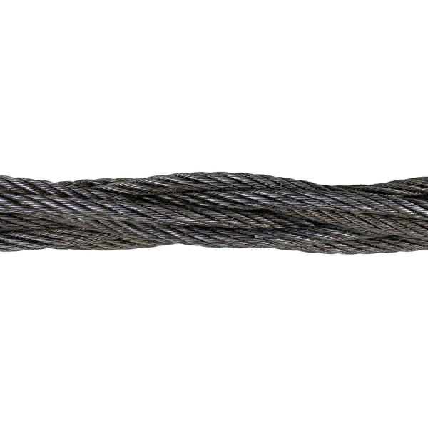 3/8" x 18' Nine Part Braided Wire Rope Sling