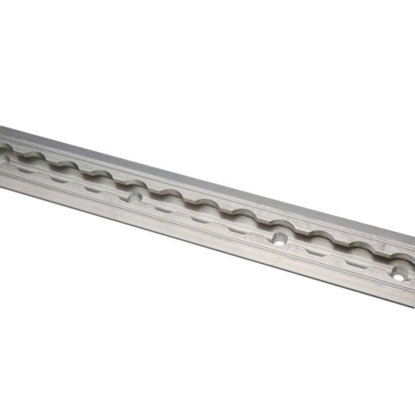 Airline Track Style 96" Flanged Track - Aluminum