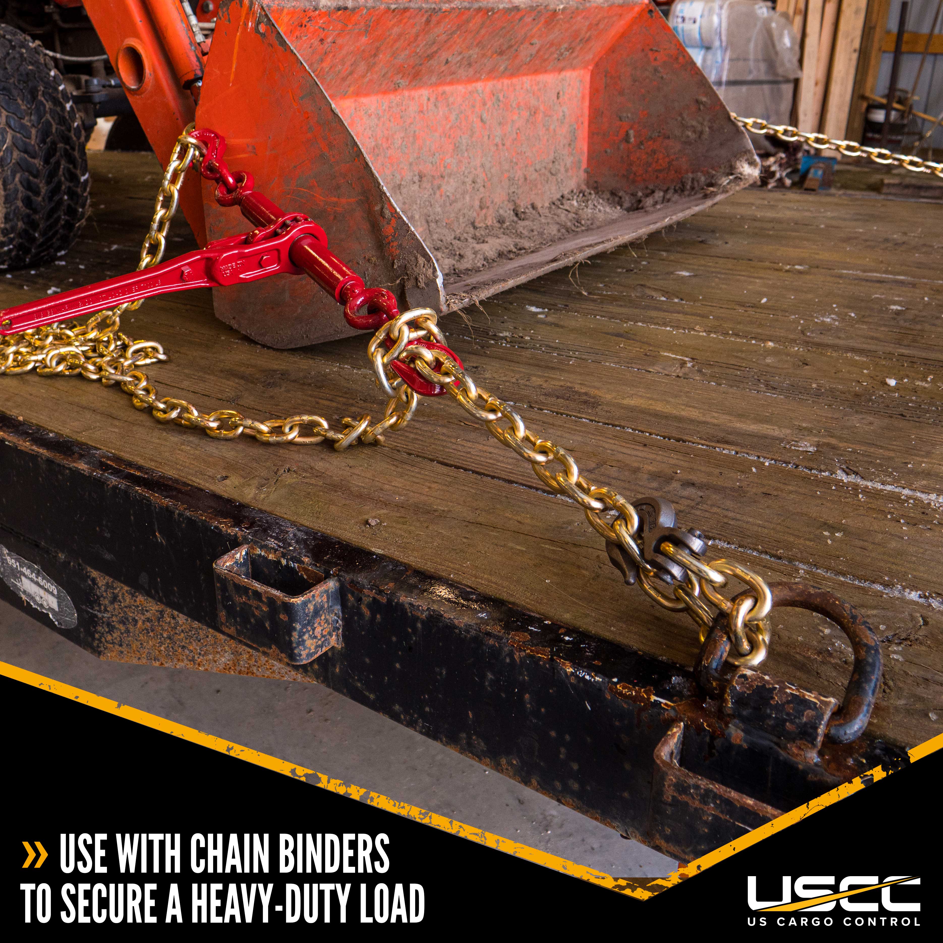 3/8" x 20' CM® Transport Chain Grade 70 | Chain and Binders