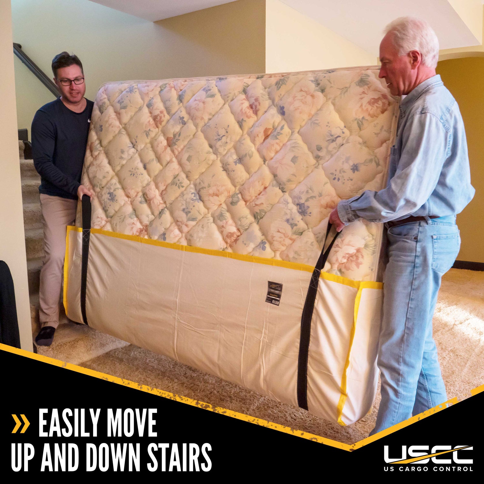 Canvas Mattress Carrier - Mattress