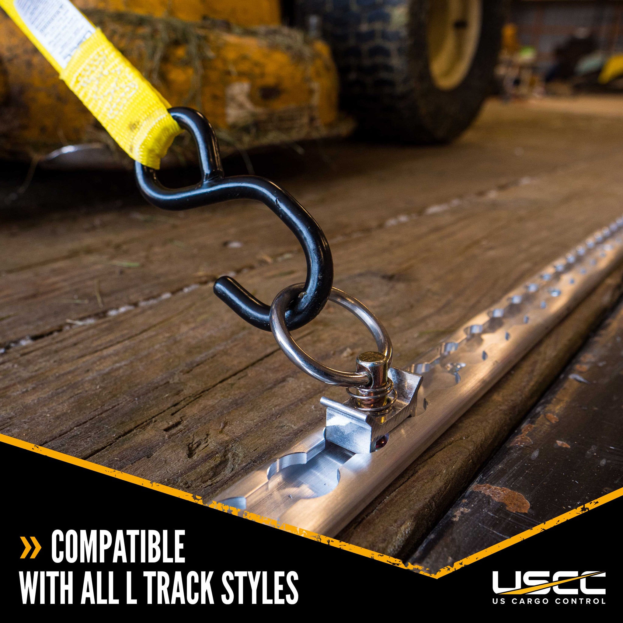 Single Stud Fitting w/ Stainless Steel Round Ring | 4,000 lbs. BS