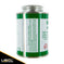 Tarp Repair Kit: Black 2'x2' Heavy Duty Steel Tarp and Vinyl Cement