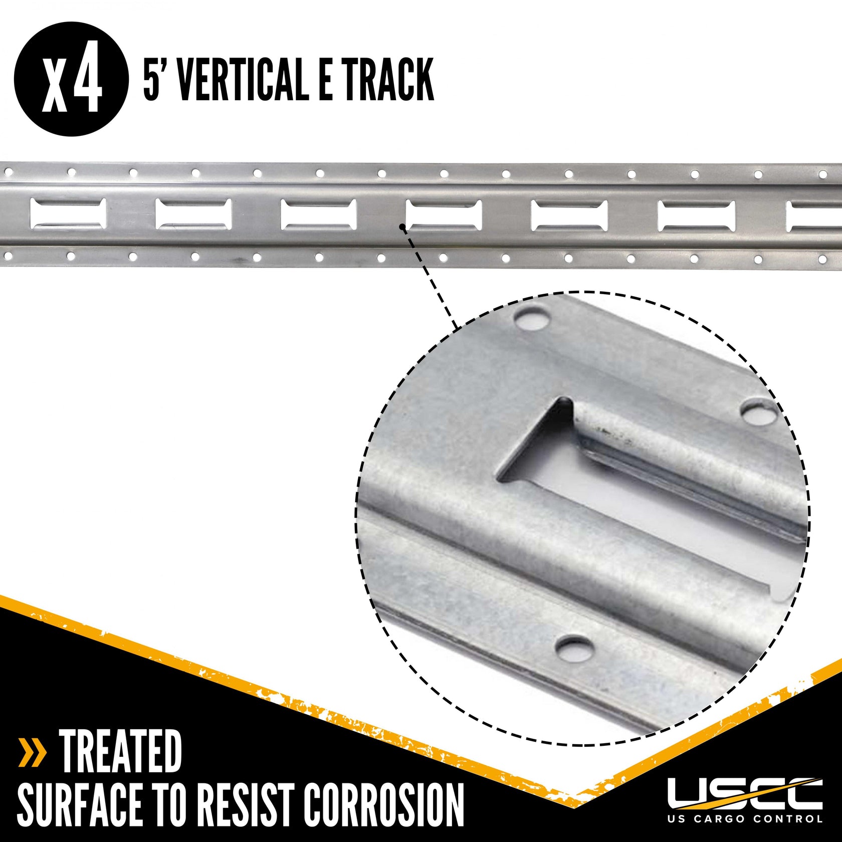 Vertical E Track Shelving Kit